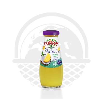 COMPAL VITAL ANANAS/COCO BTLE 20CL – Panier du Monde