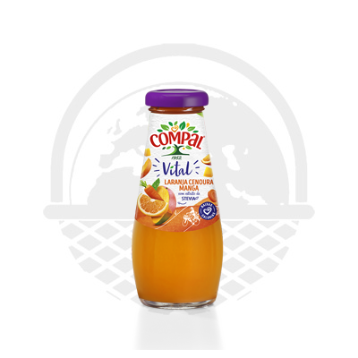 COMPAL VITAL ORANGE/CAROTTE/MANGUE BTLE 20CL – Panier du Monde